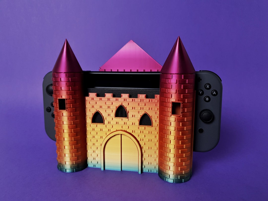 Nintendo Switch Dock Cover | Castle Console Holder | Gaming Accessories ...