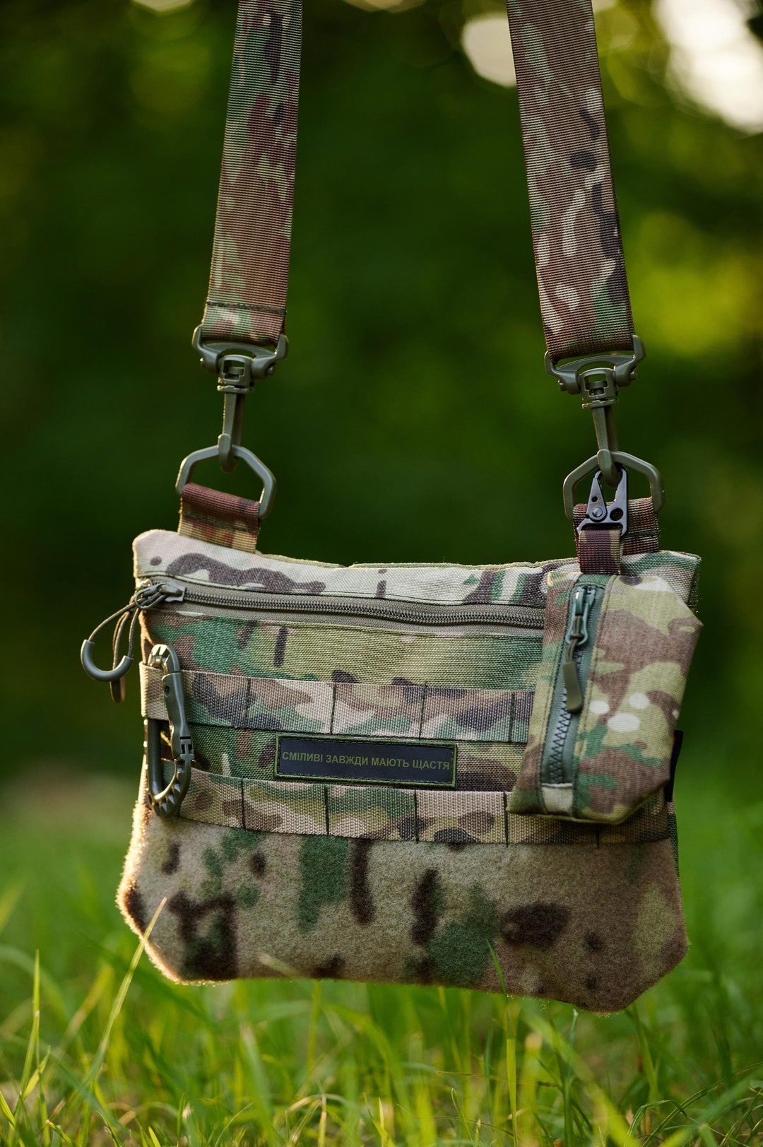 Multicam Tactical Travel Bag Customizable Military Messenger Bag for ...