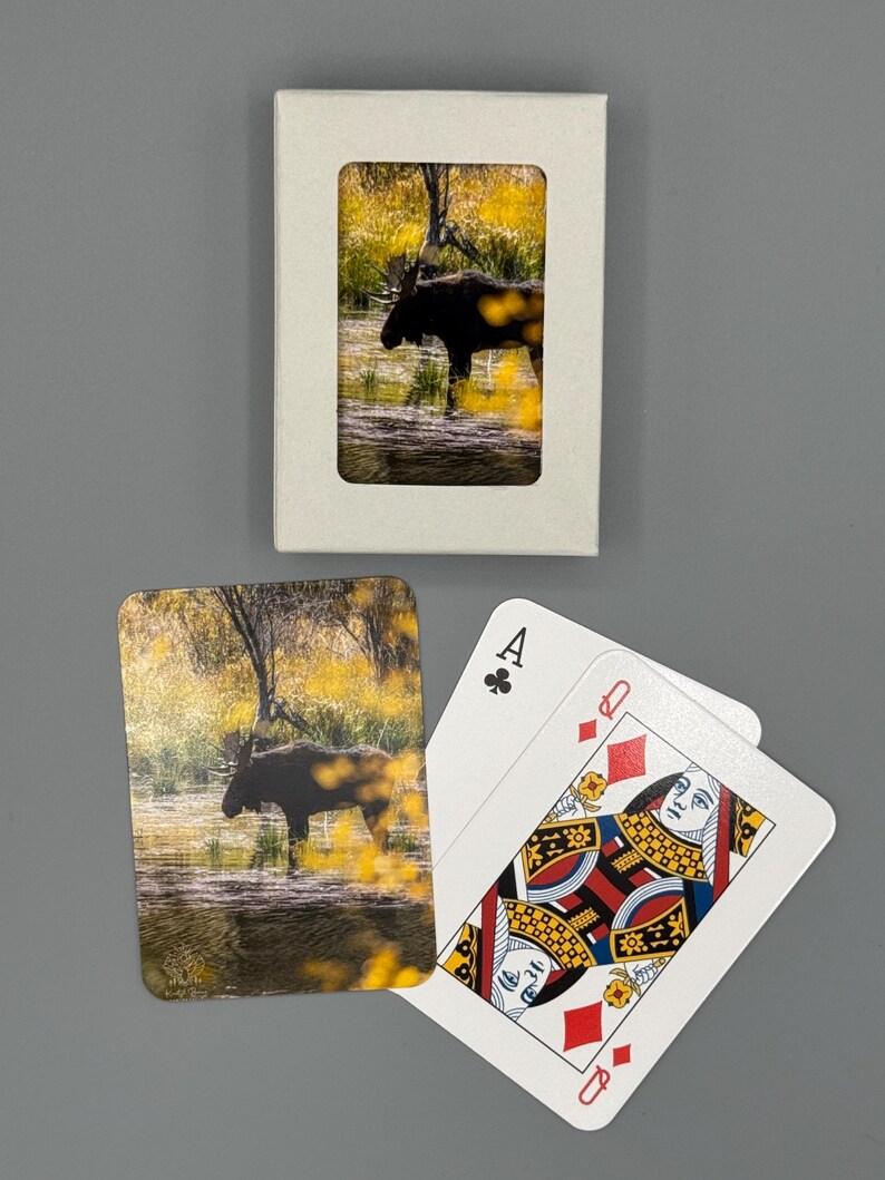 Handmade Cribbage Board With Colorado Nature Playing Cards - Etsy