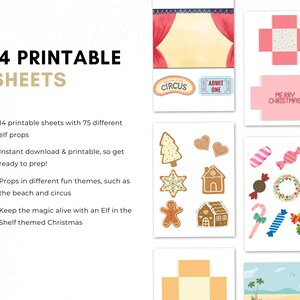 Christmas Elf Prop Kit Printable | Crafting Props Elves Ideas ...