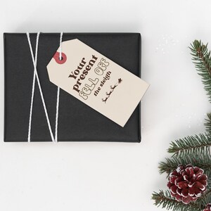 27 Printable Christmas Gift Tags Bundle | Funny Groovy Retro Holiday ...