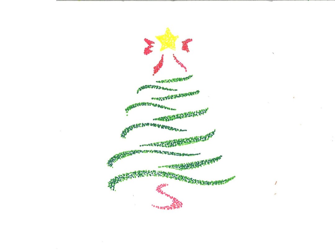 Enchanted Christmas Tree Ornament Handcrafted Festive Decoration ...