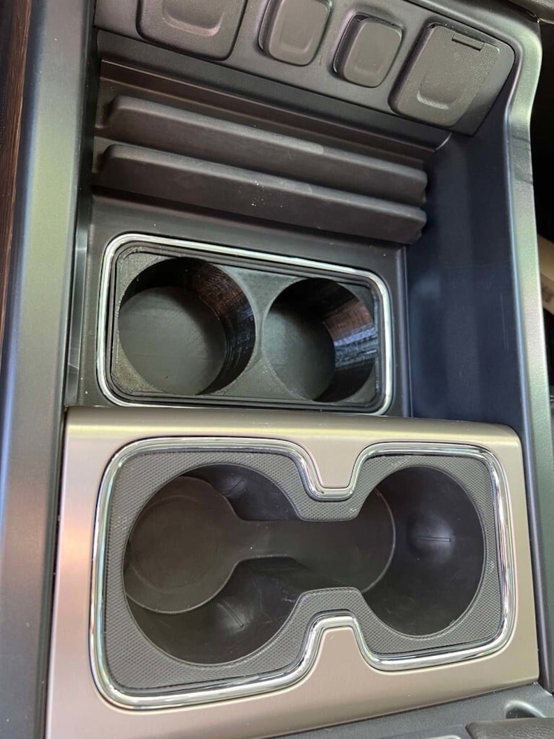 GMC Sierra Center Console Cup Holder RAW - Etsy