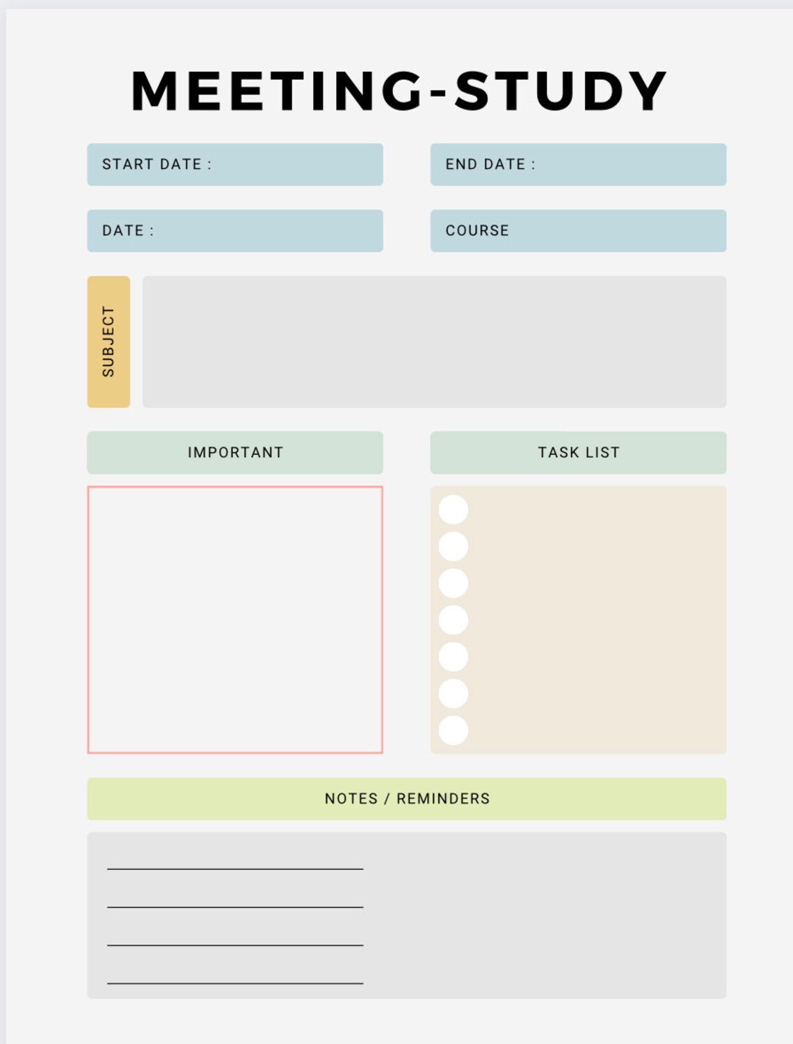 Masculine Premium All Inclusive Printable Planner 2024 - Etsy
