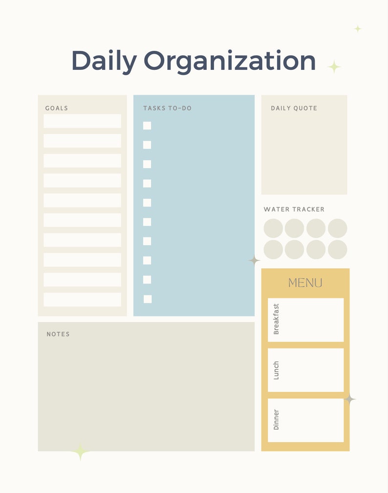 Masculine Premium All Inclusive Printable Planner 2024 - Etsy