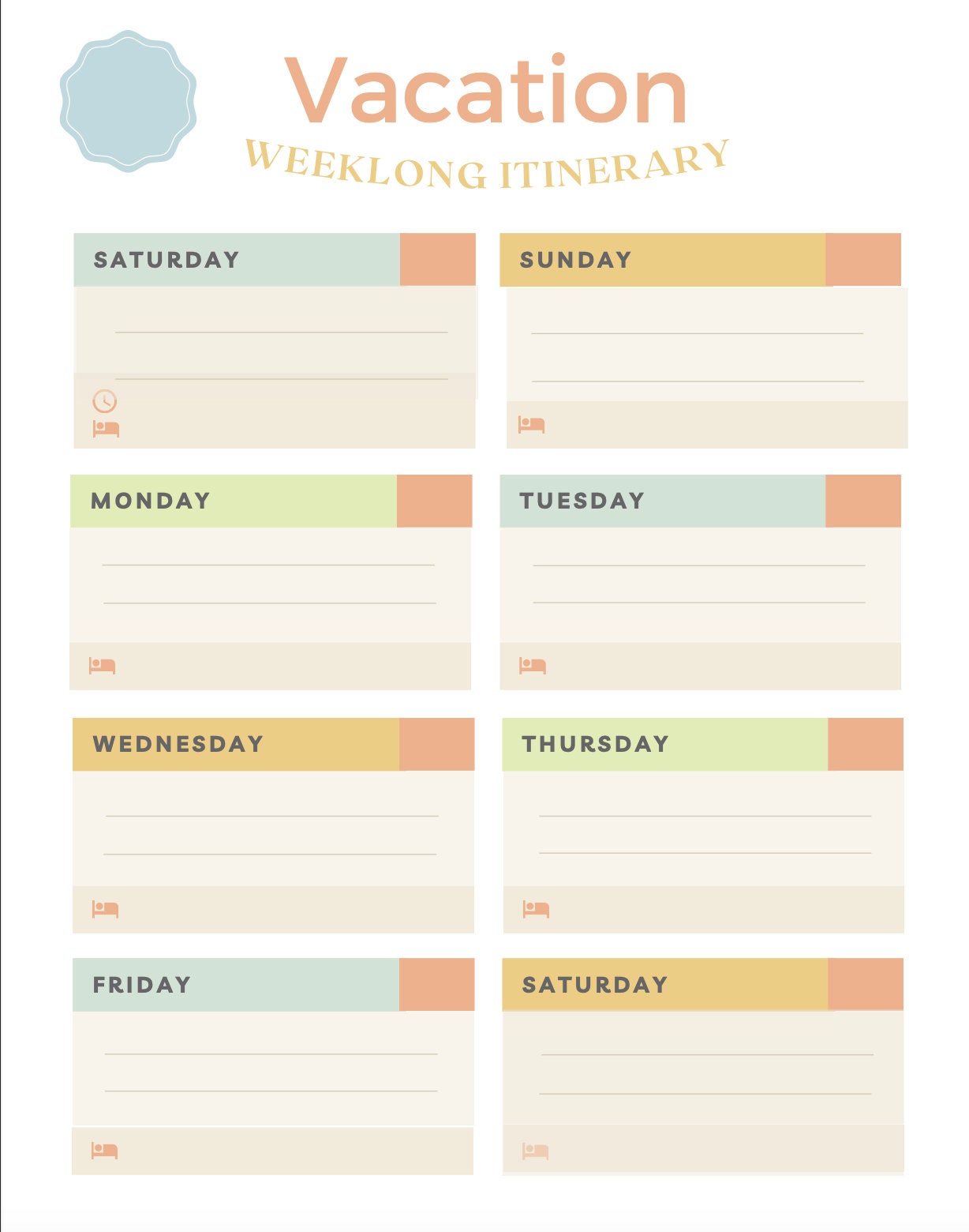 Masculine Premium All Inclusive Printable Planner 2024 - Etsy