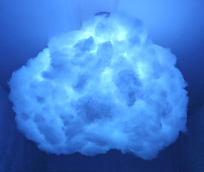 3D Cloud Light – Smart LED, Sound Activated, RGB Lighting - Etsy