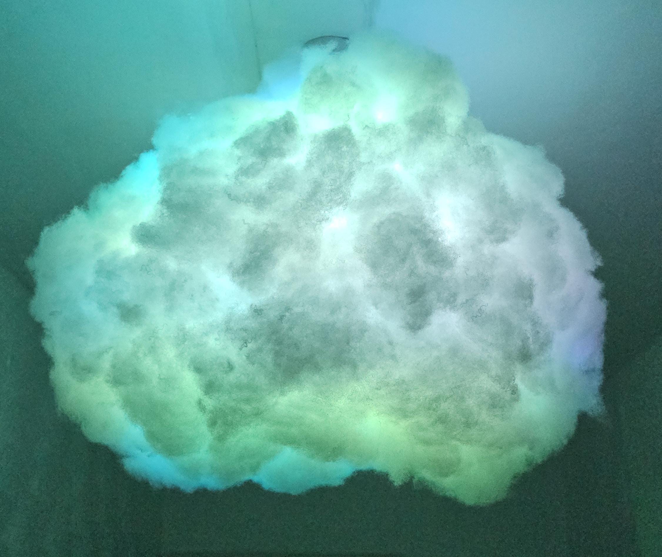 Thunder Smart LED 3D Ceiling Cloud Light With Sound Activation & App ...