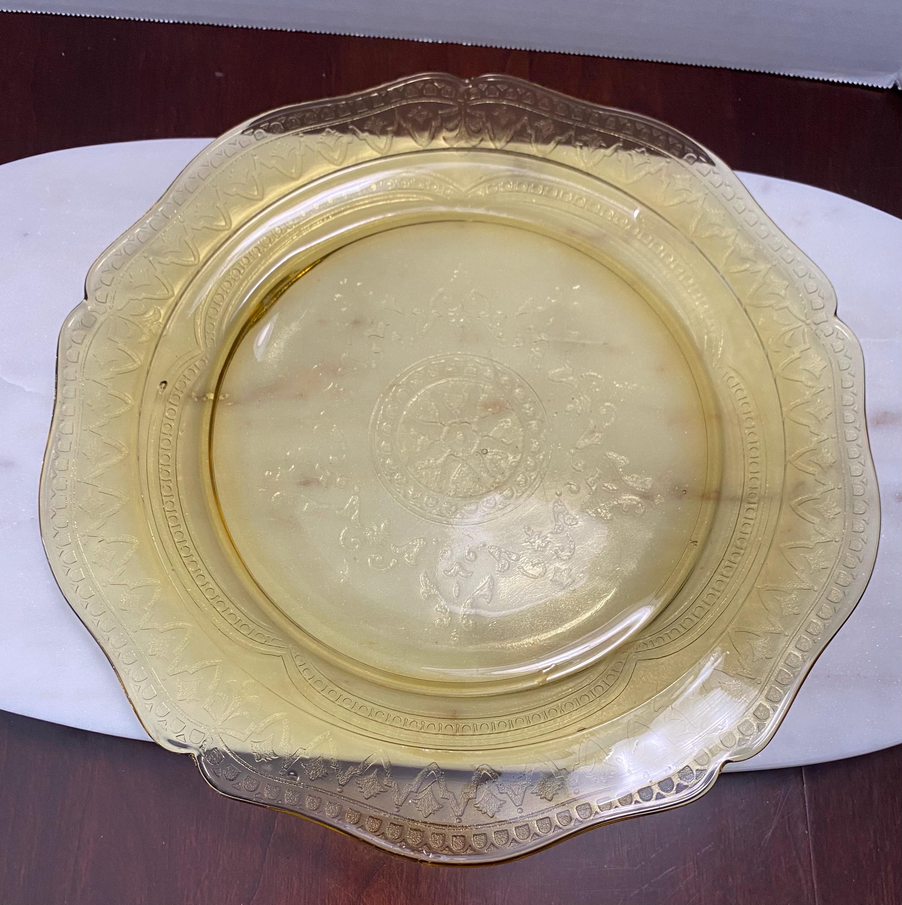 Vintage Federal Depression Plate - Etsy