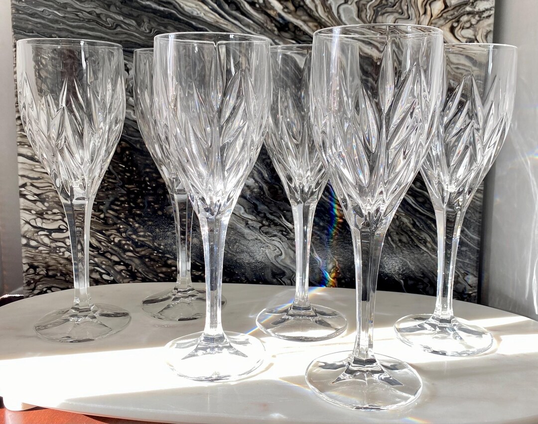 Vintage Gorham Star Blossom Wine Glasses - Etsy