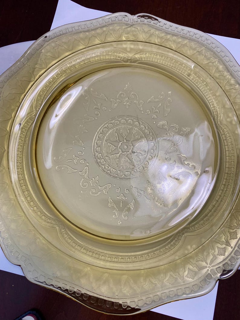 Vintage Federal Depression Plate - Etsy