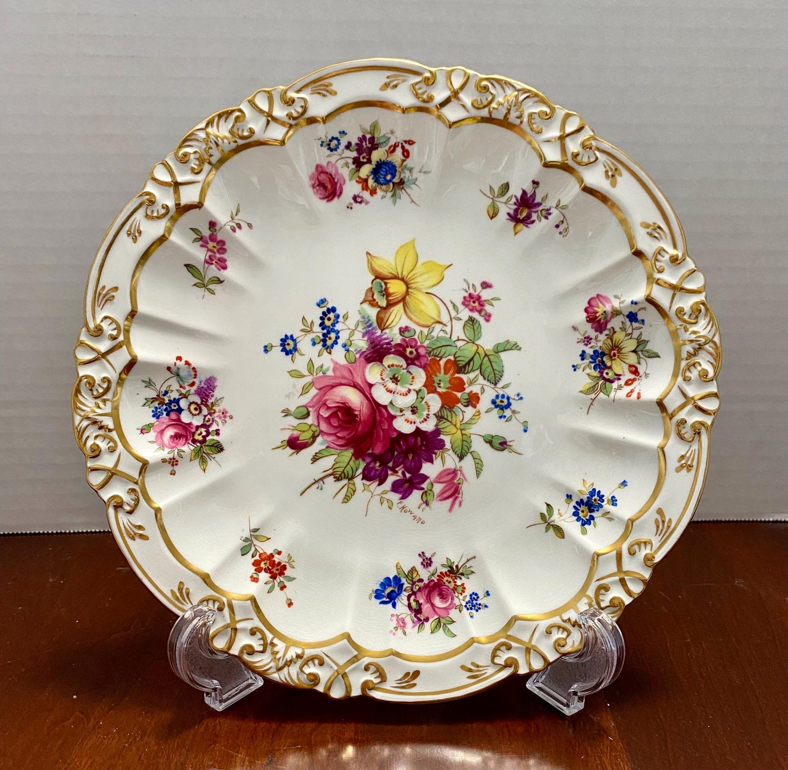 Hammersley Bone China Plate - Etsy