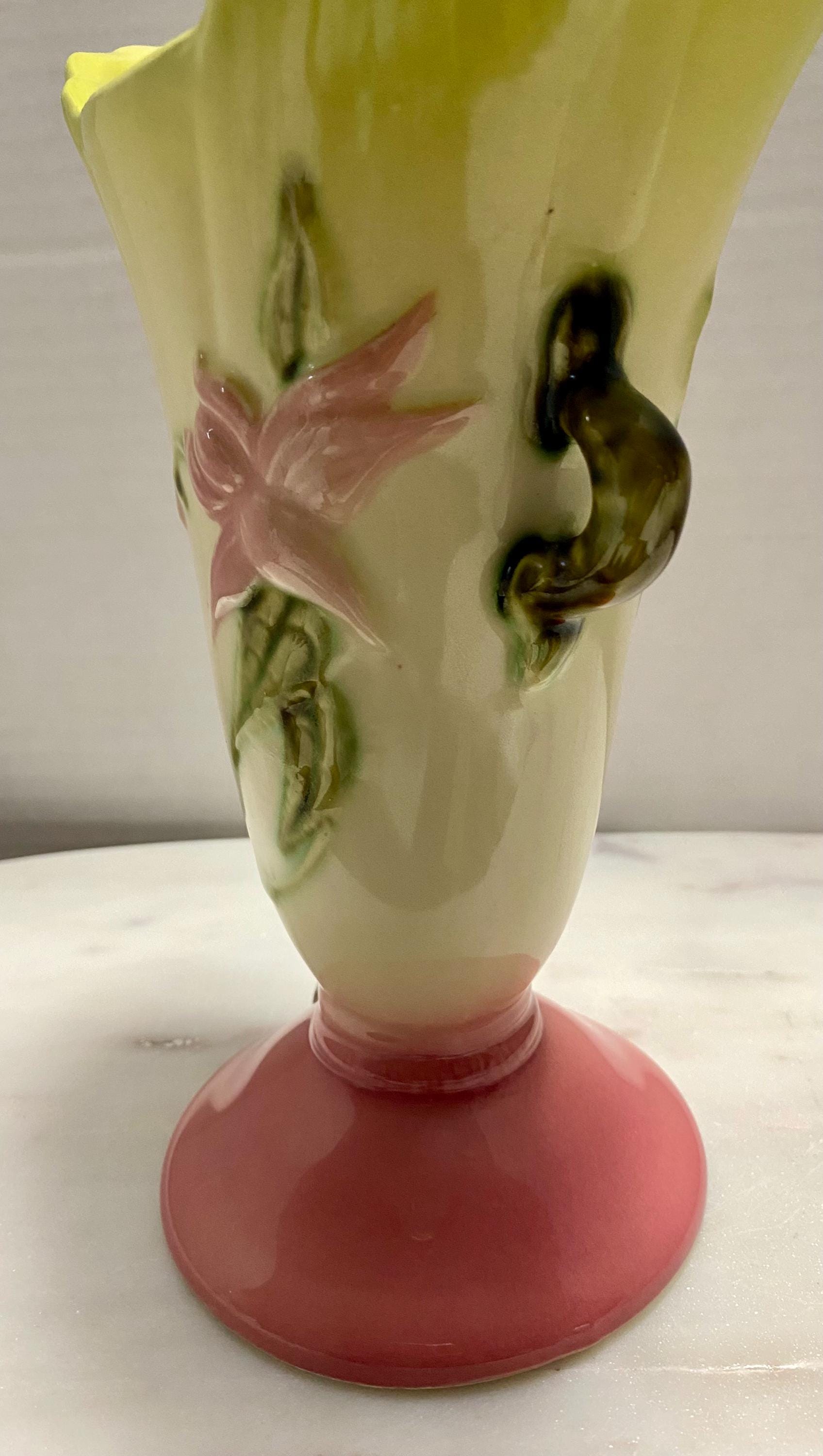 Vintage Hull Woodland W6 -71/2USA Vase - Etsy