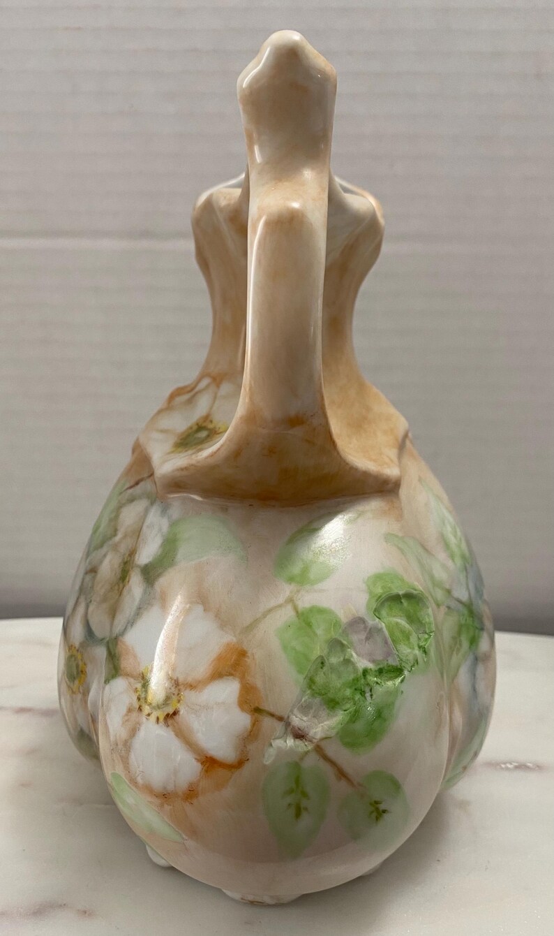 Vintage Signed Hand Painted Nippon Pitcher - Etsy