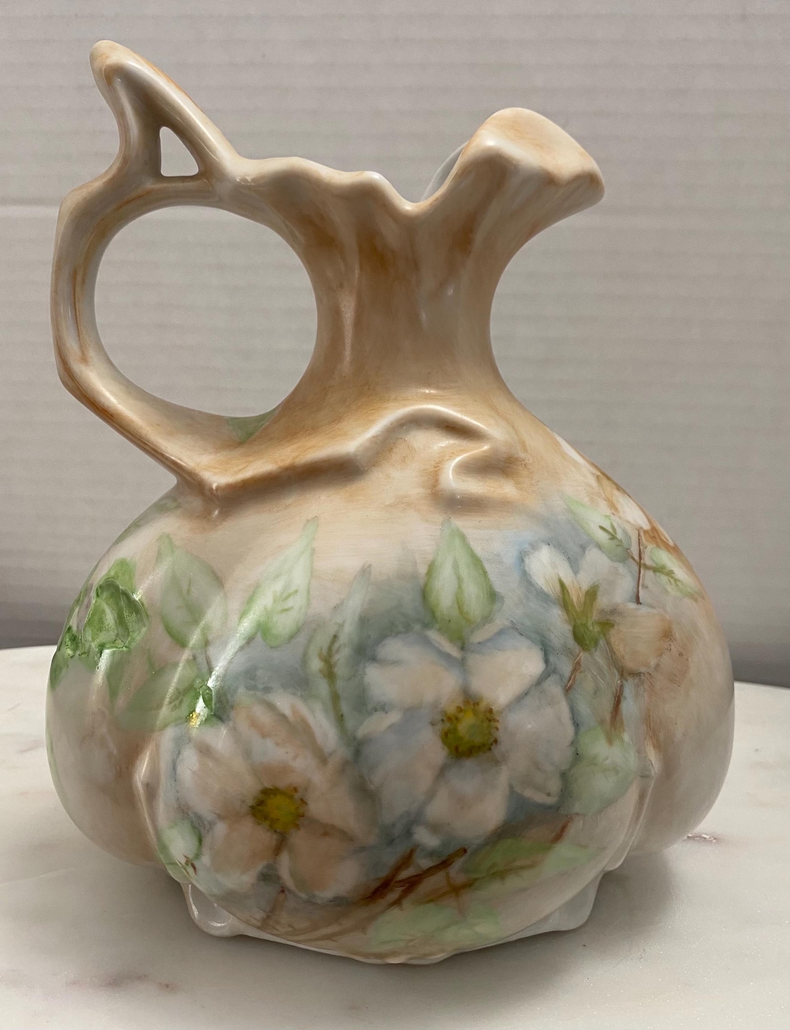 Vintage Signed Hand Painted Nippon Pitcher - Etsy