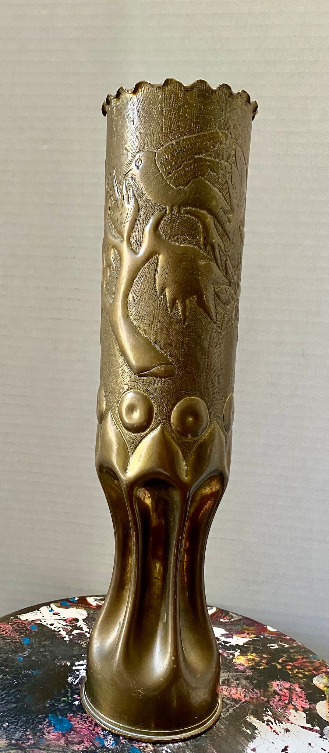 Trench Art Vase From World War 1 - Etsy