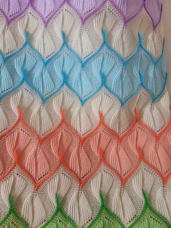 1970's Lightweight Pastel Cardigan - Gem