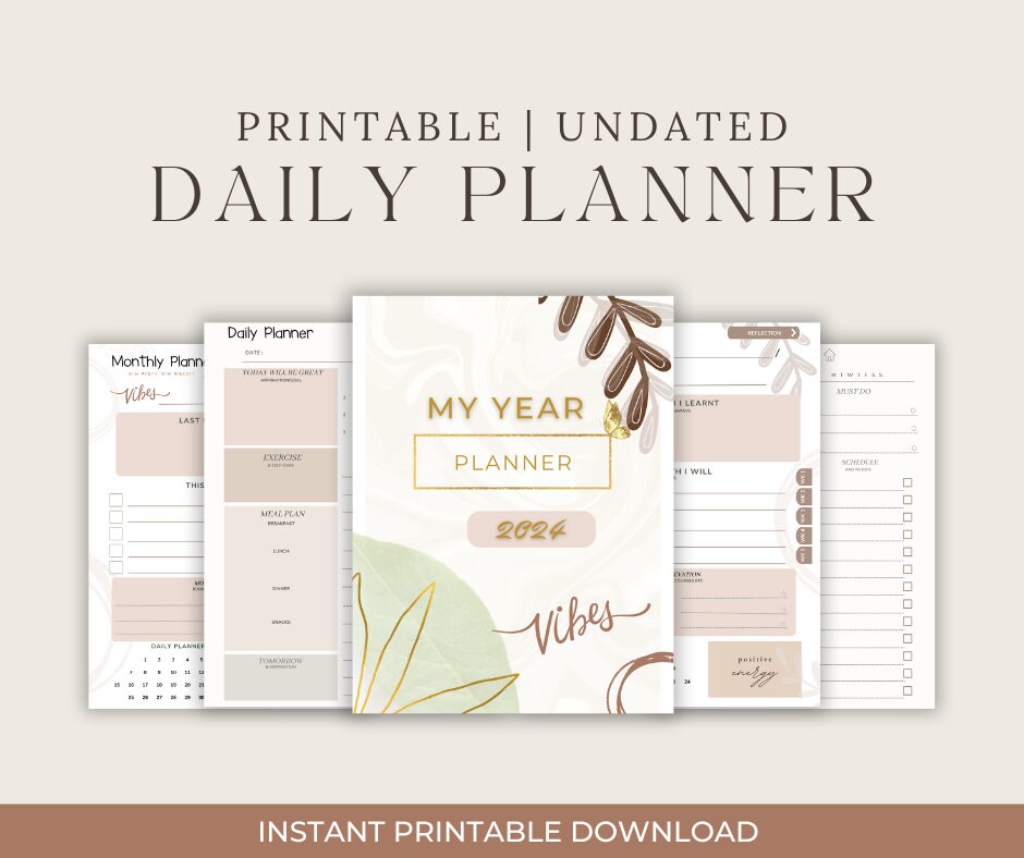 The Ultimate Printable & Digital Planner - Etsy