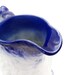 Burleigh Staffordshire Ironstone Pitcher Blue White Reproduction ...