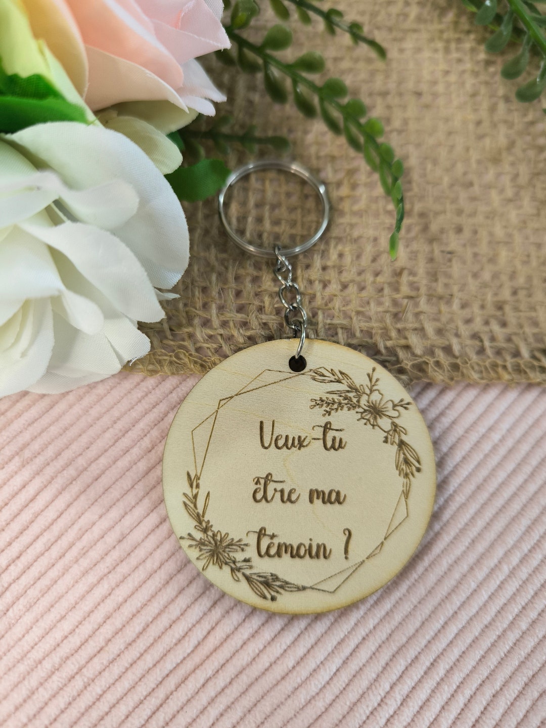 Guest Gifts Key Rings Witnesses/wedding/baptism/communion/birthday/pacs ...