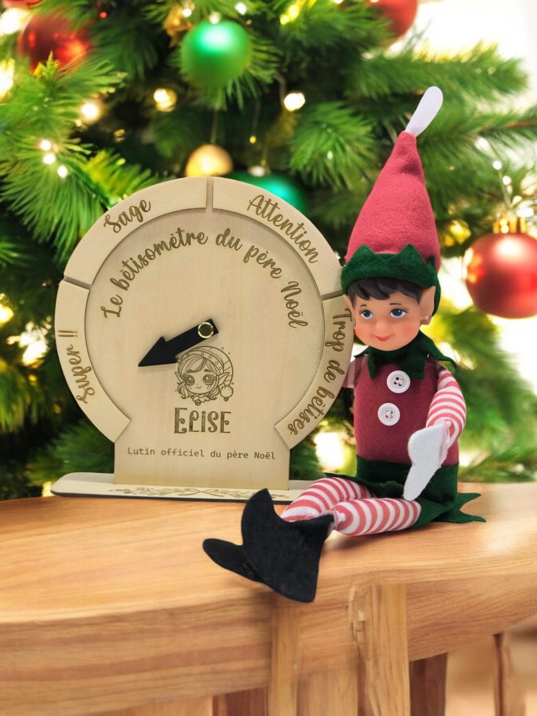 Stupidity Meter or Barometer of Stupidity Christmas Prankster Elves - Etsy