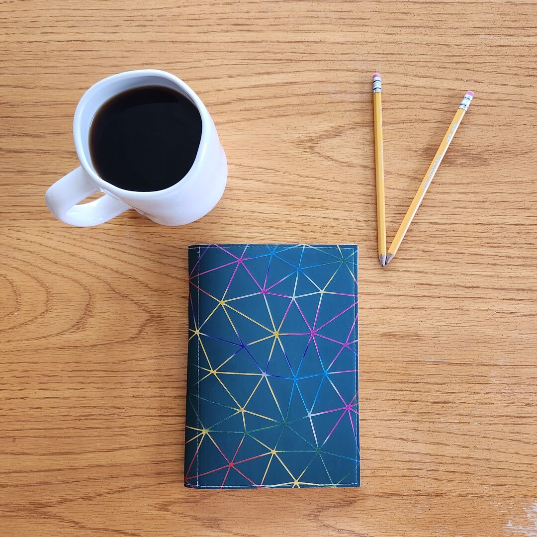 Handmade Jr Legal Notepad Holder, Green Vinyl, Refillable Vinyl ...