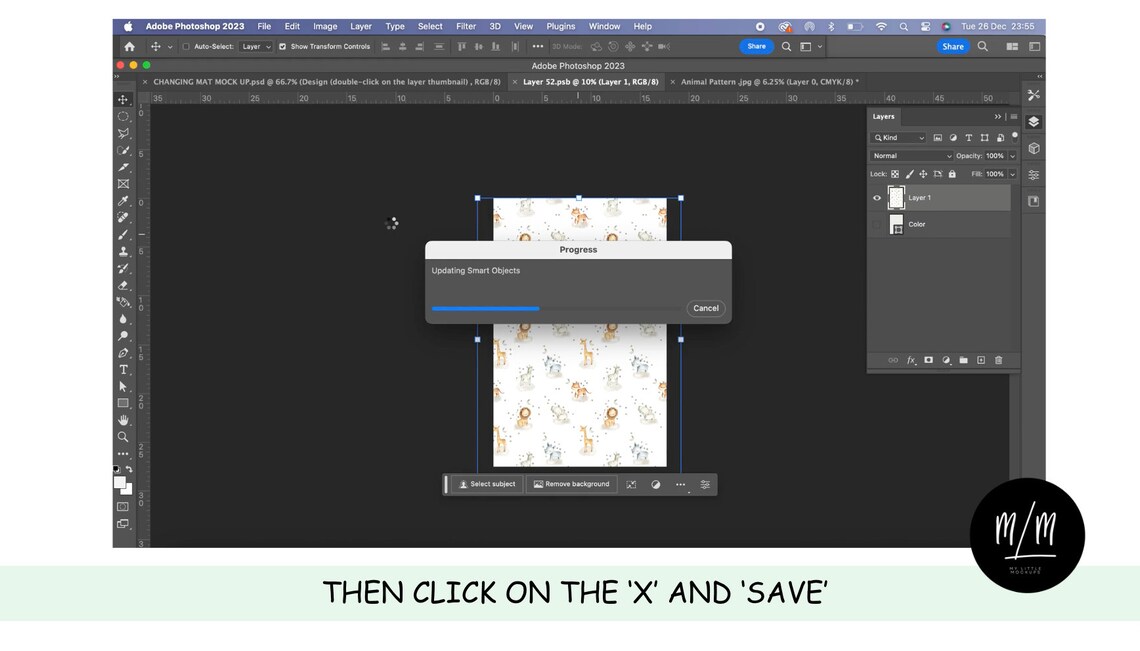 Changing Mat Mock Up, Photoshop Mock up Design, Baby Changing Mat Mock ...