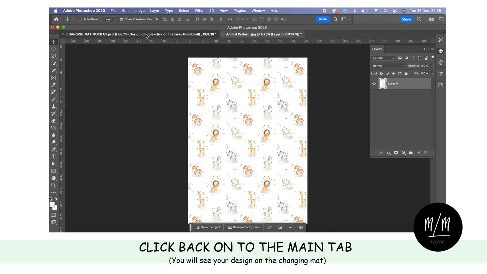 Changing Mat Mock Up, Photoshop Mock up Design, Baby Changing Mat Mock ...