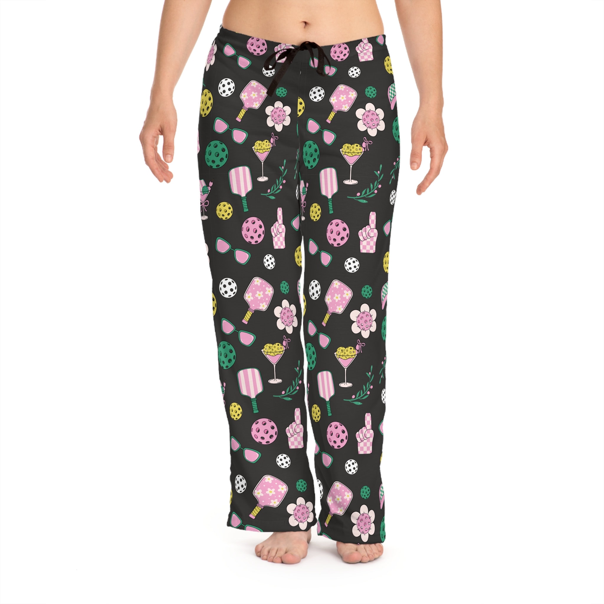 Pickleball PJ Pants for Women, Bachelorette Pickleball Party Pajama ...
