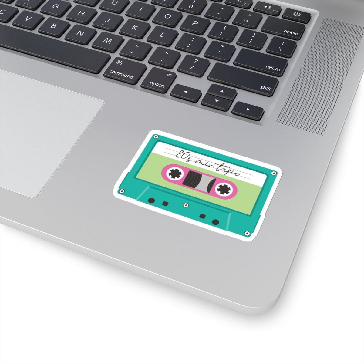 Cassette Tape 80s Mix Tape Sticker, 80s Music Cassette Tape Sticker ...