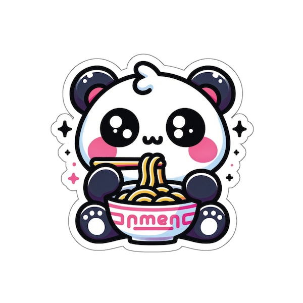 Cute Panda Stickers - Etsy