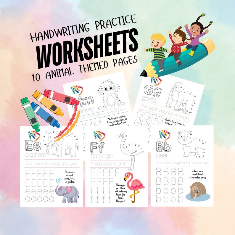 Printable Activity Sheet, Handwriting Practice Sheets, Connect the Dots ...