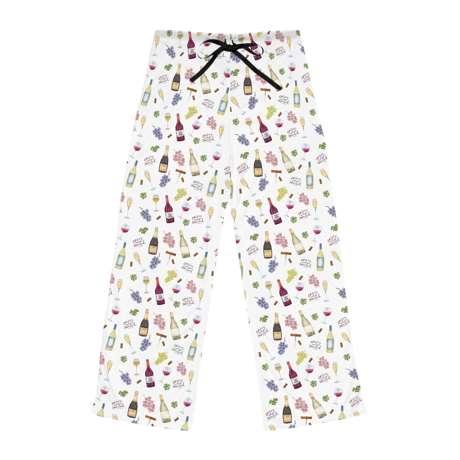 Wine Bottle Pajama Pant, Rose Wine Lover, Girls Weekend Gift for Her ...