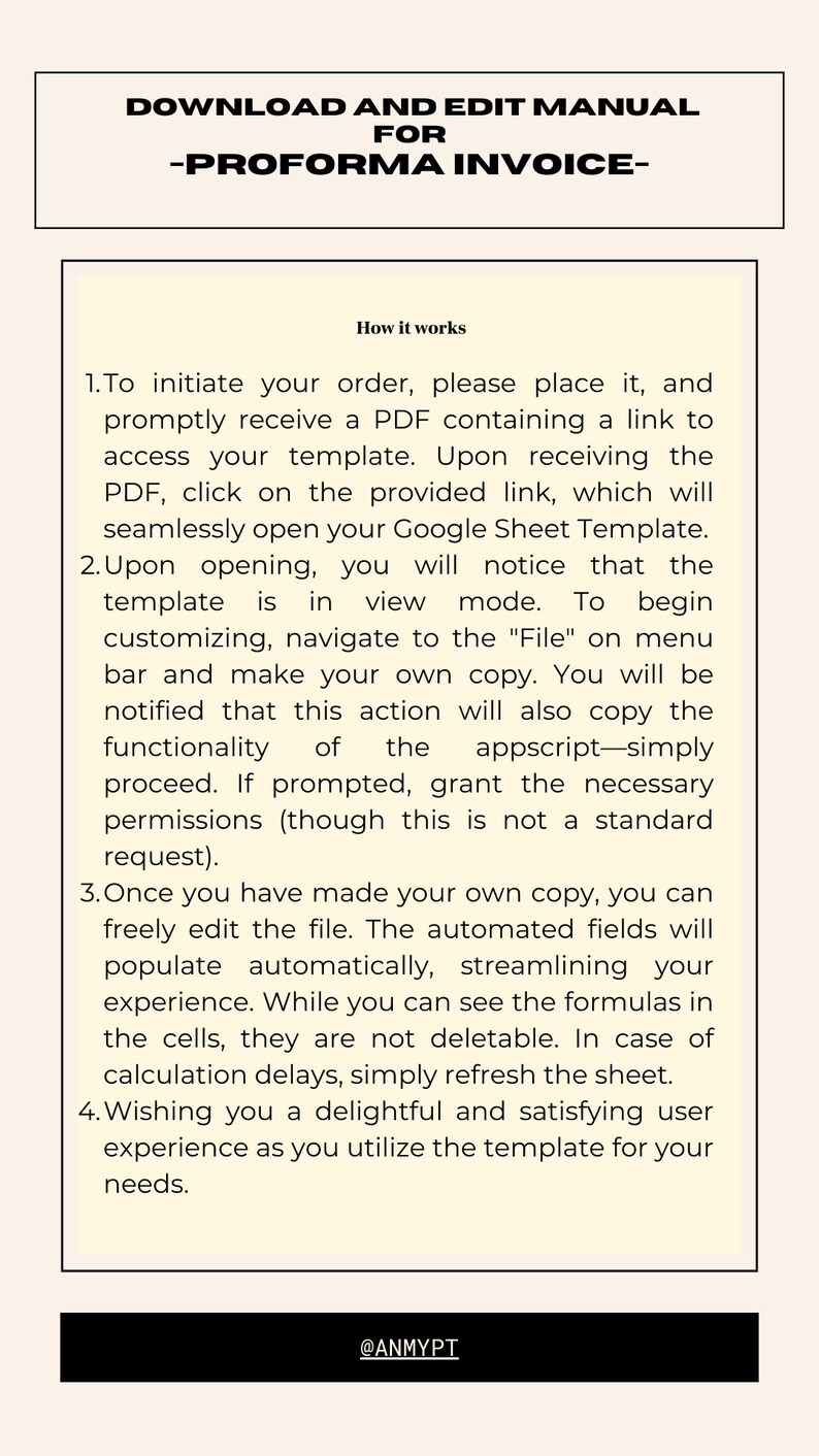 Proforma Invoice Template Editable With Google Sheets, Automatic Filling, TVA - Etsy
