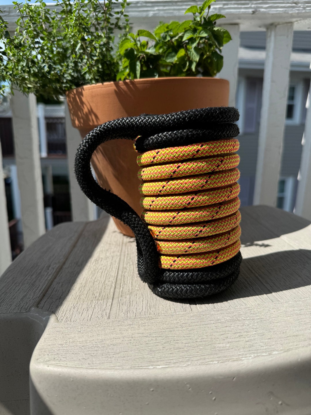 12-oz "skinny" Recycled Rope Can Cozie - Etsy