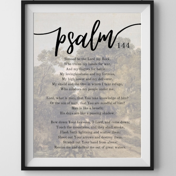 Psalm 144 - Etsy