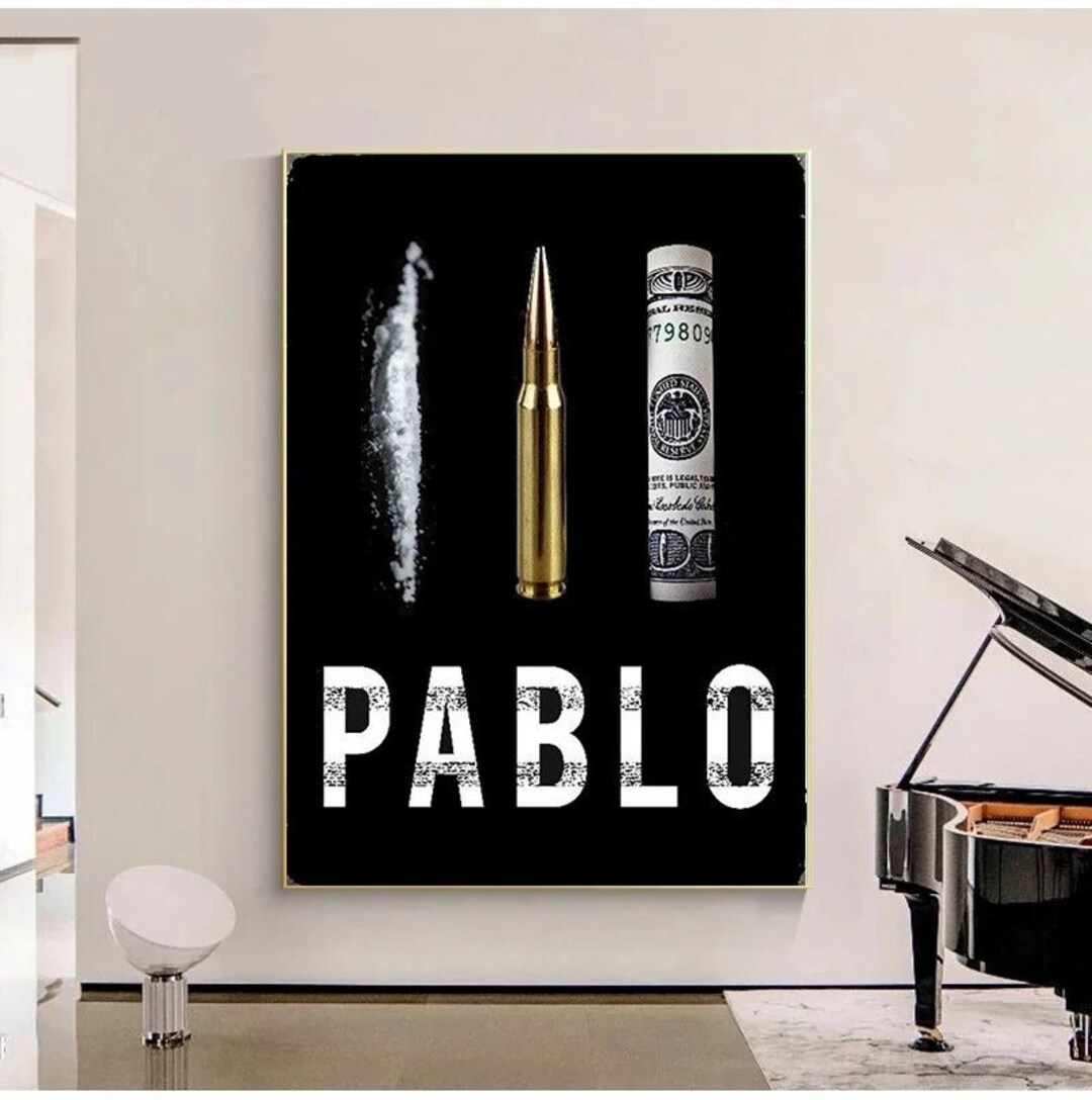 Pablo Escobar Mug Narcos Movie Cover Gift Poster Wall Art Picture ...