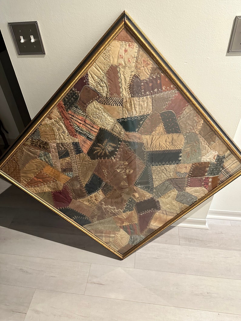 Antique Tapestry Quilt Over 200 Years Old. Breathtaking Craftsmanship ...