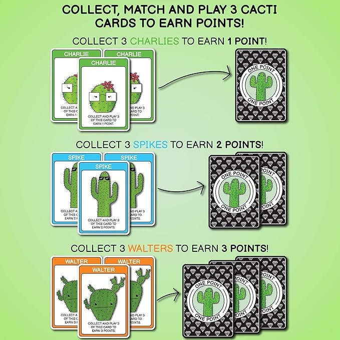 What's the Point? - the Cactus Card Game - Etsy