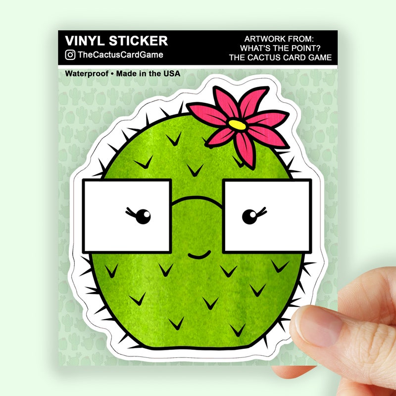 Cactus Sticker - Etsy