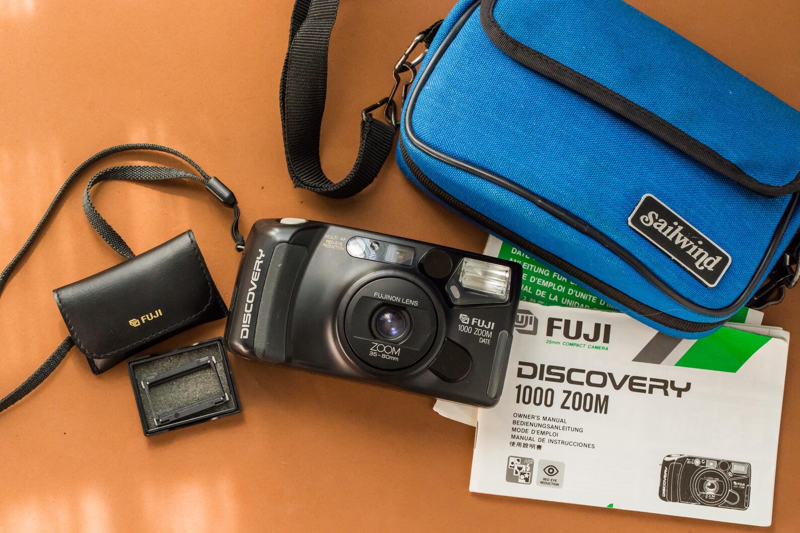 Fuji Discovery 1000 Zoom Date Panorama Film Camera With Case - Etsy