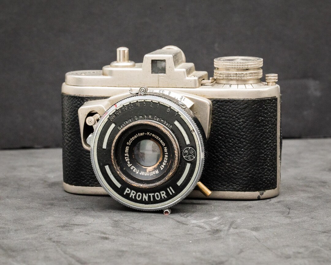 Bolta Photavit III Compact Vintage Film Camera With Prontor Shutter - Etsy