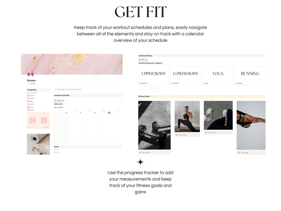 Aesthetic Notion Template Easy Notion Template That Girl - Etsy