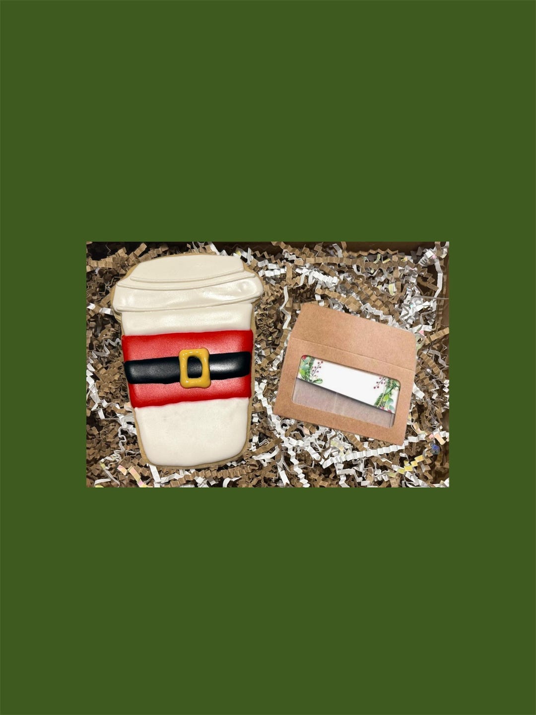 Coffee Cookie & Gift Card Set - Etsy