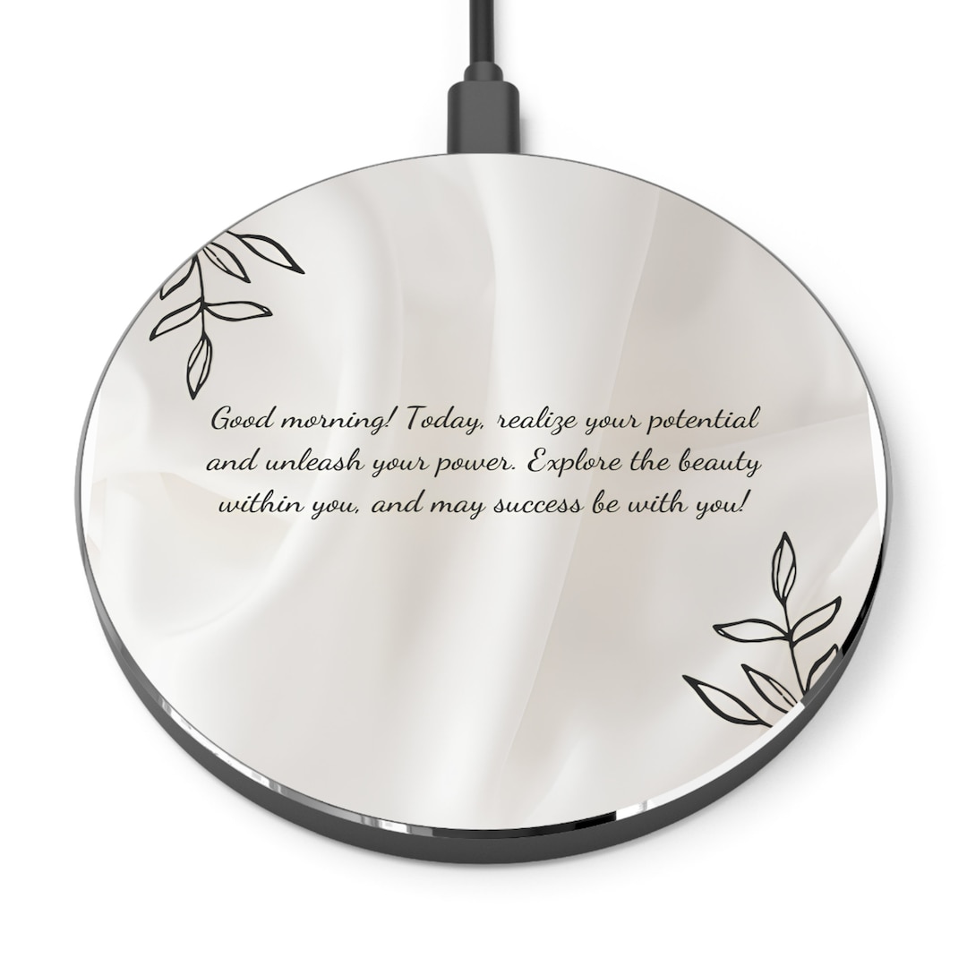 Wireless Charger Stylish Fast Charging Pad for Smartphones - Etsy