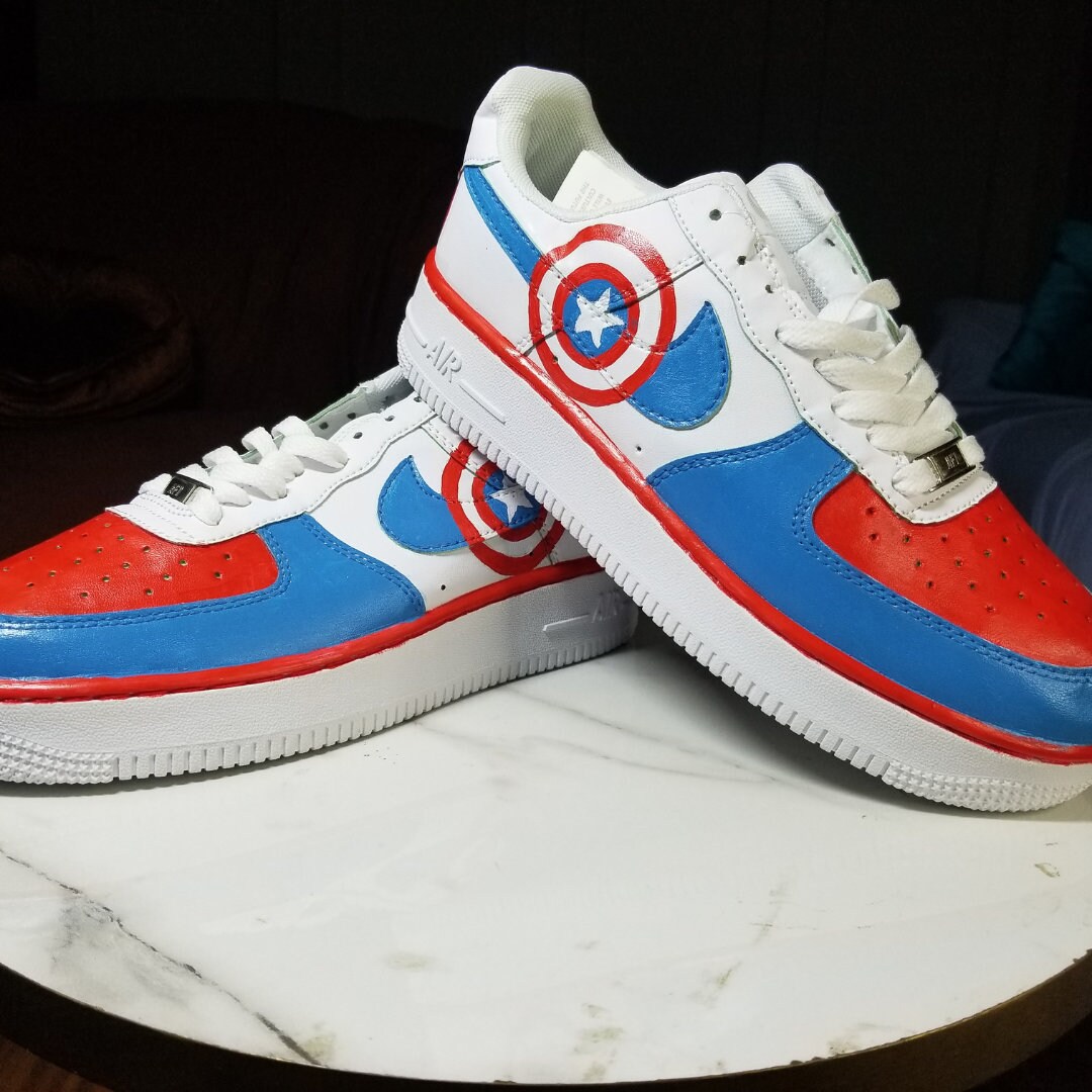 Custom Air Force 1 Designer Theme Sneakers Air Force Ones Gift for Your ...