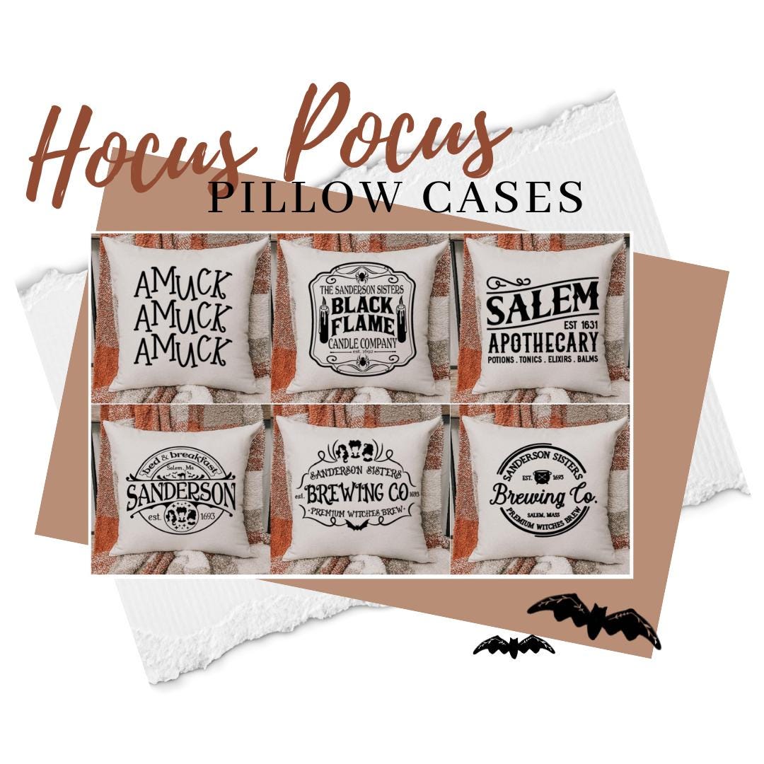 MULTIPLE DESIGNS || Hocus Pocus, Sanderson Sister || Halloween Canvas ...