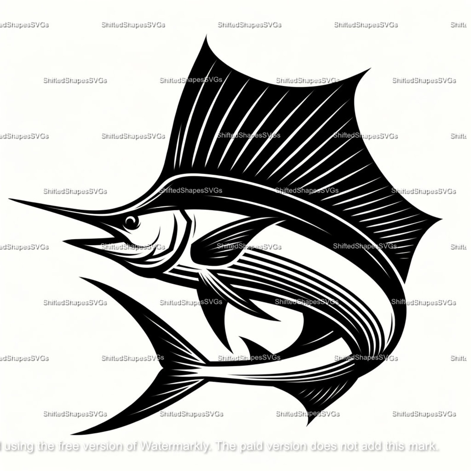 Sailfish SVG Bundle - Etsy