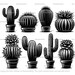 Cactus Variety SVG Bundle - Etsy