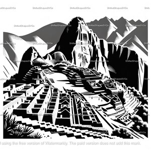 Machu Picchu SVG Bundle - Etsy